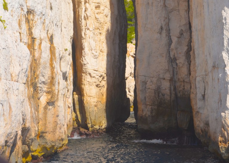 Get drenched in the stunning beauty of the Calanques cliffs ...